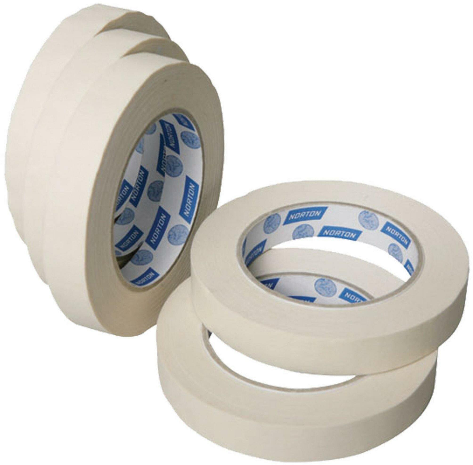 NORTON 69957394602 masking tape medium for paint applications 25mm x ...