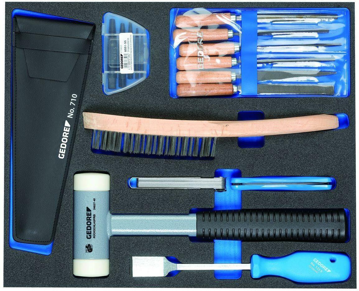 GEDORE TS CT2-710 tool set in 2/4 CT module 17-piece - 2957507 | Klium