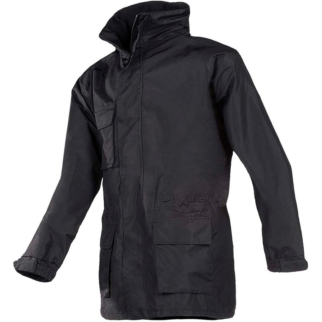 SIOEN ROWE 437A 3 in 1 regenjas met uitneembare softshell jas zwart ...