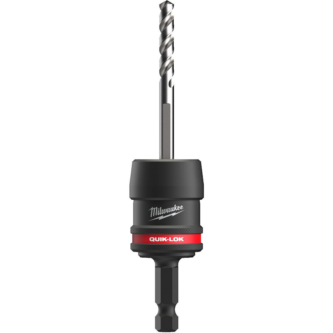 MILWAUKEE 4932500548 QUIK-LOK 9.5mm HEX universal hole saw holder / 14 ...