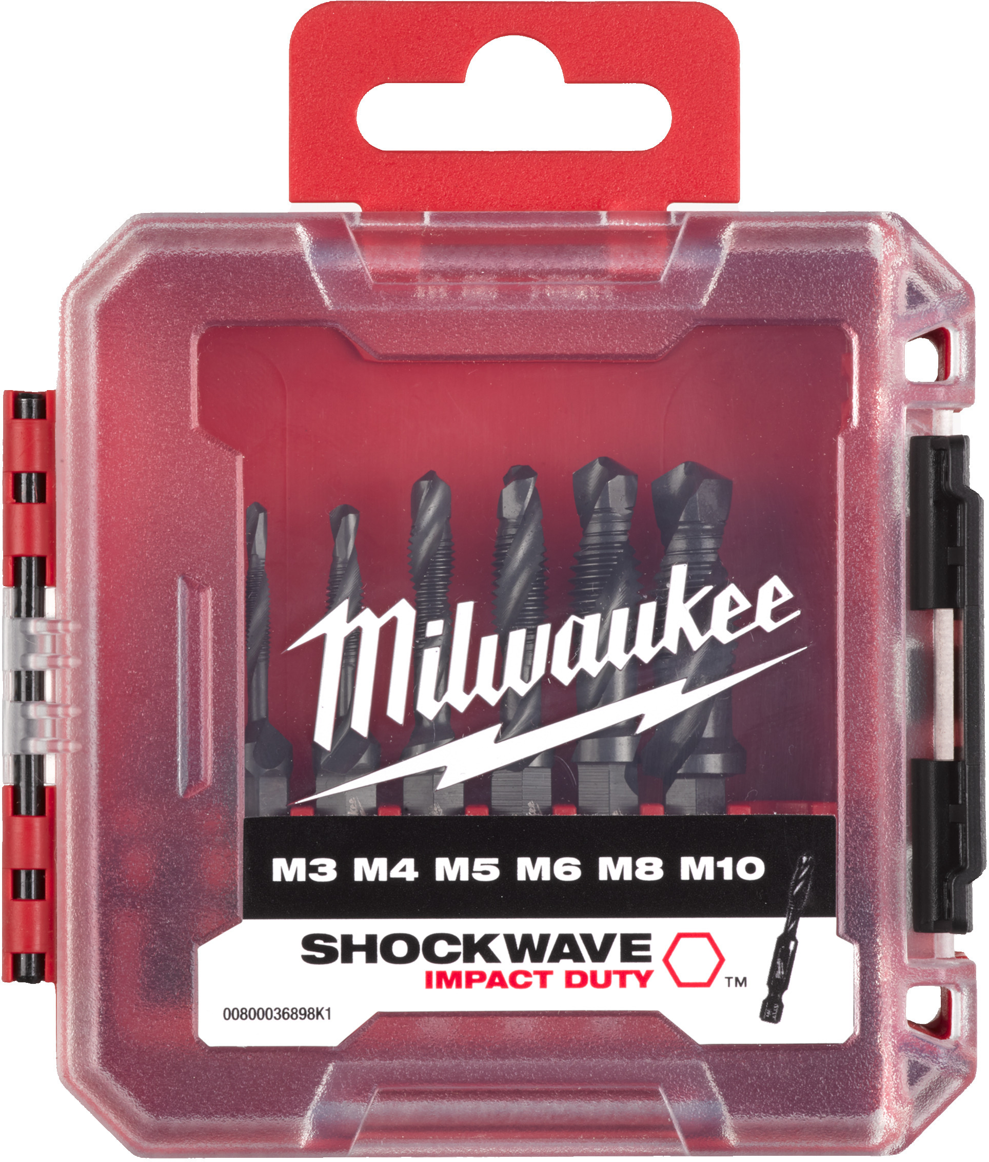 MILWAUKEE 4932498267 SHOCKWAVE 3-in-1 draadtapperset HEX HSS-G in ...