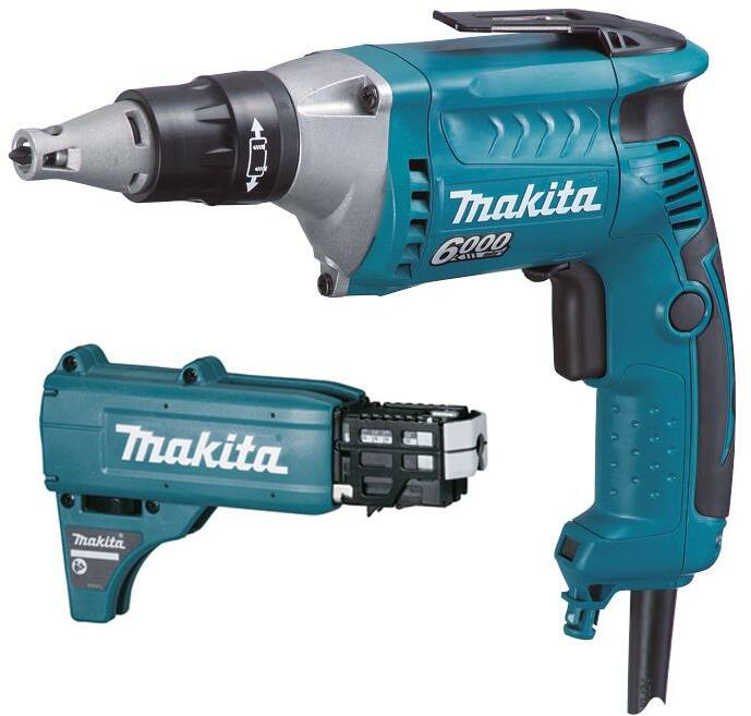 MAKITA FS6300RJX2 schroefmachine voor gipsplaat 570W + schroeflint ...