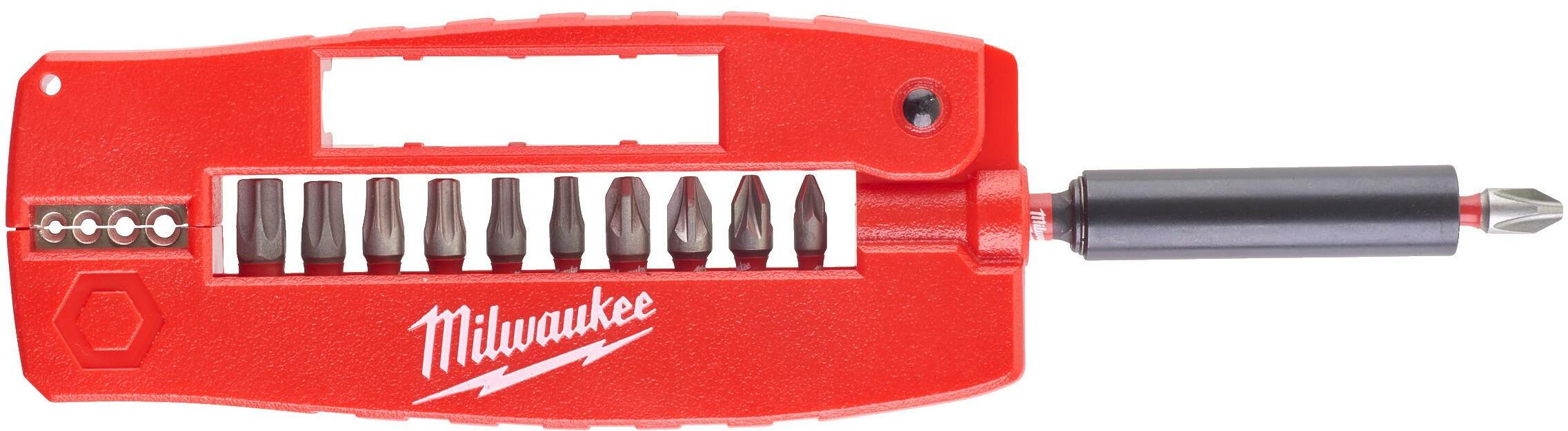 MILWAUKEE 4932430910 SHOCKWAVE IMPACT DUTY schroefbitcassette 12-delig ...