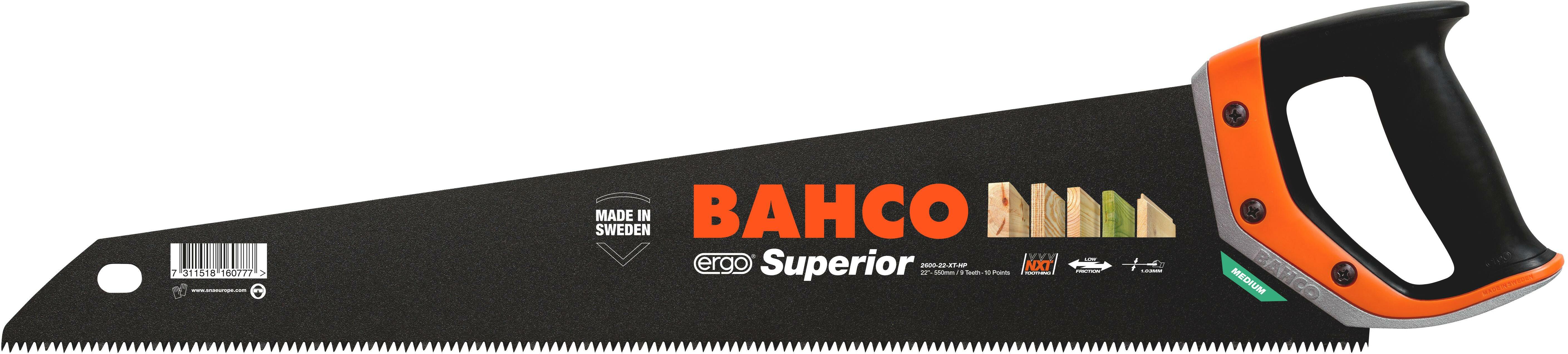 BAHCO 2600-22-XT-HP ERGO Superior-zaag voor gips- en spaanplaten - 9/10 ...
