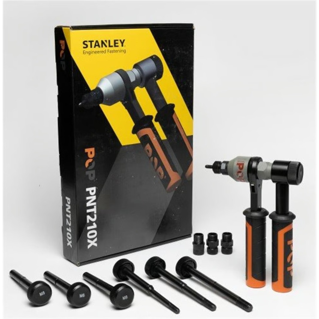 POP PNT210X blind rivet pliers with built-in ratchet mechanism for M6 ...