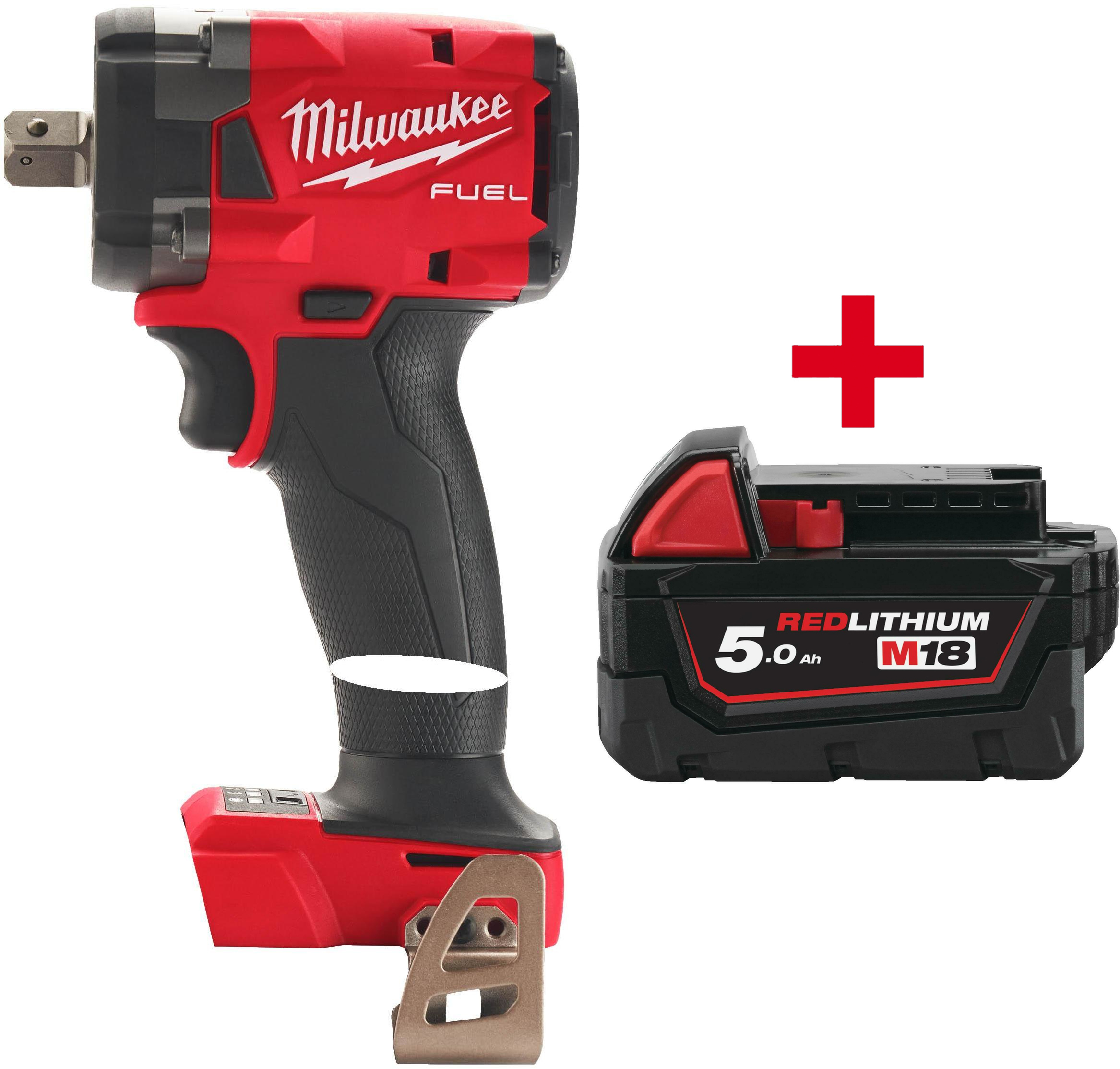 MILWAUKEE M18 FIW2P12-0X FUEL compact cordless impact spanner 1/2" with ...