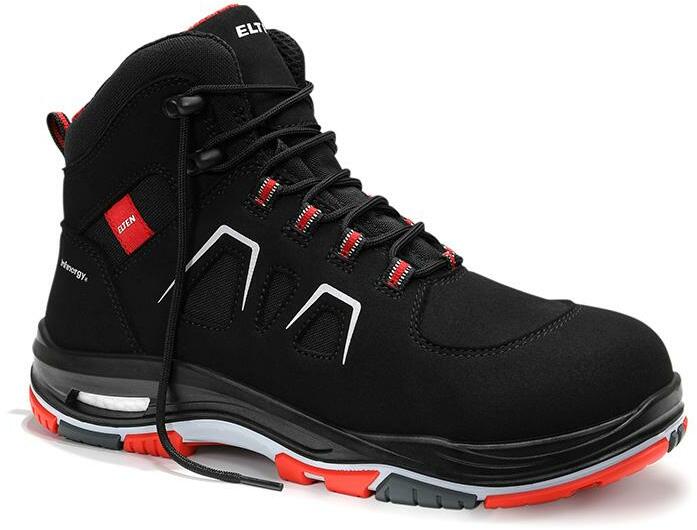 ELTEN Alan XXTP ESD S3S safety shoe high (black/red) - 761301-38
