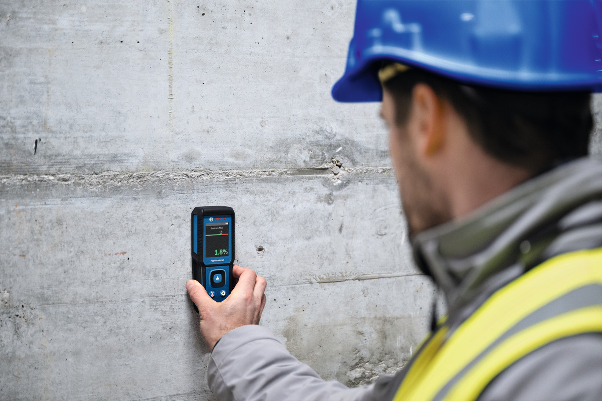 BOSCH GMM 1-15 humidity meter in case (2x AA battery) - 0601078200 | Klium