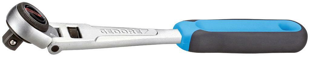 GEDORE 3093 GU-3 omschakelbare ratel met kniegewricht 3/8" 282 mm ...