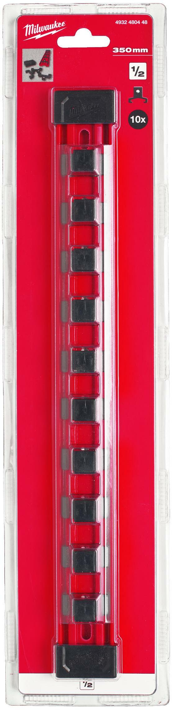MILWAUKEE 4932480448 rail voor 10 Impact doppen 1/2" 350 mm | Klium