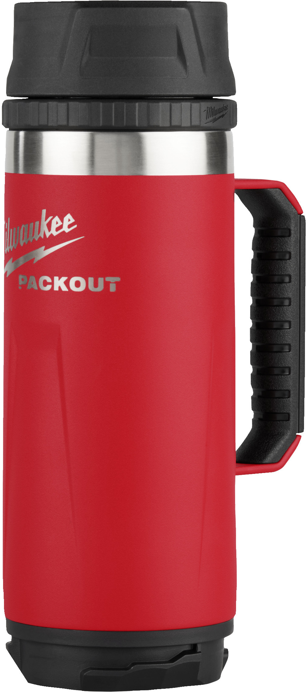 MILWAUKEE 4932493471 PACKOUT mug with drinking cap 532 ml red | Klium