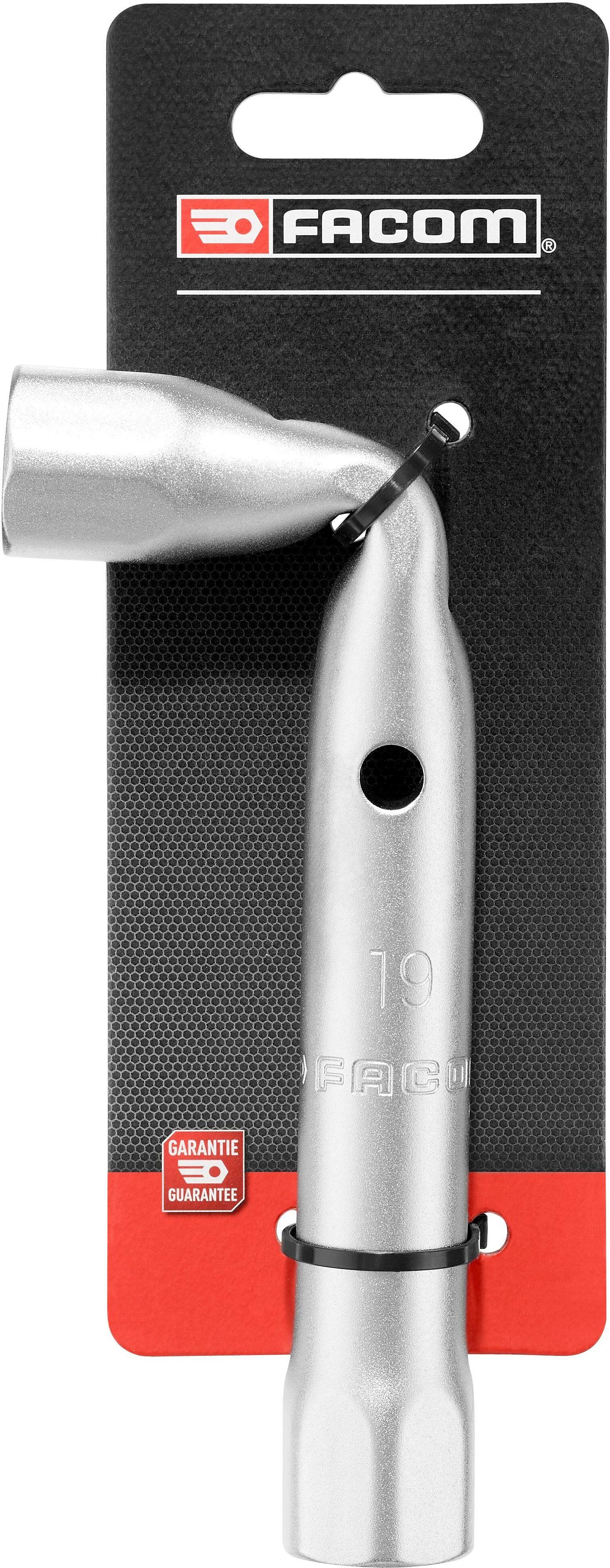FACOM 92A.19PB bent hollow pipe spanner with metric 19 mm | Klium
