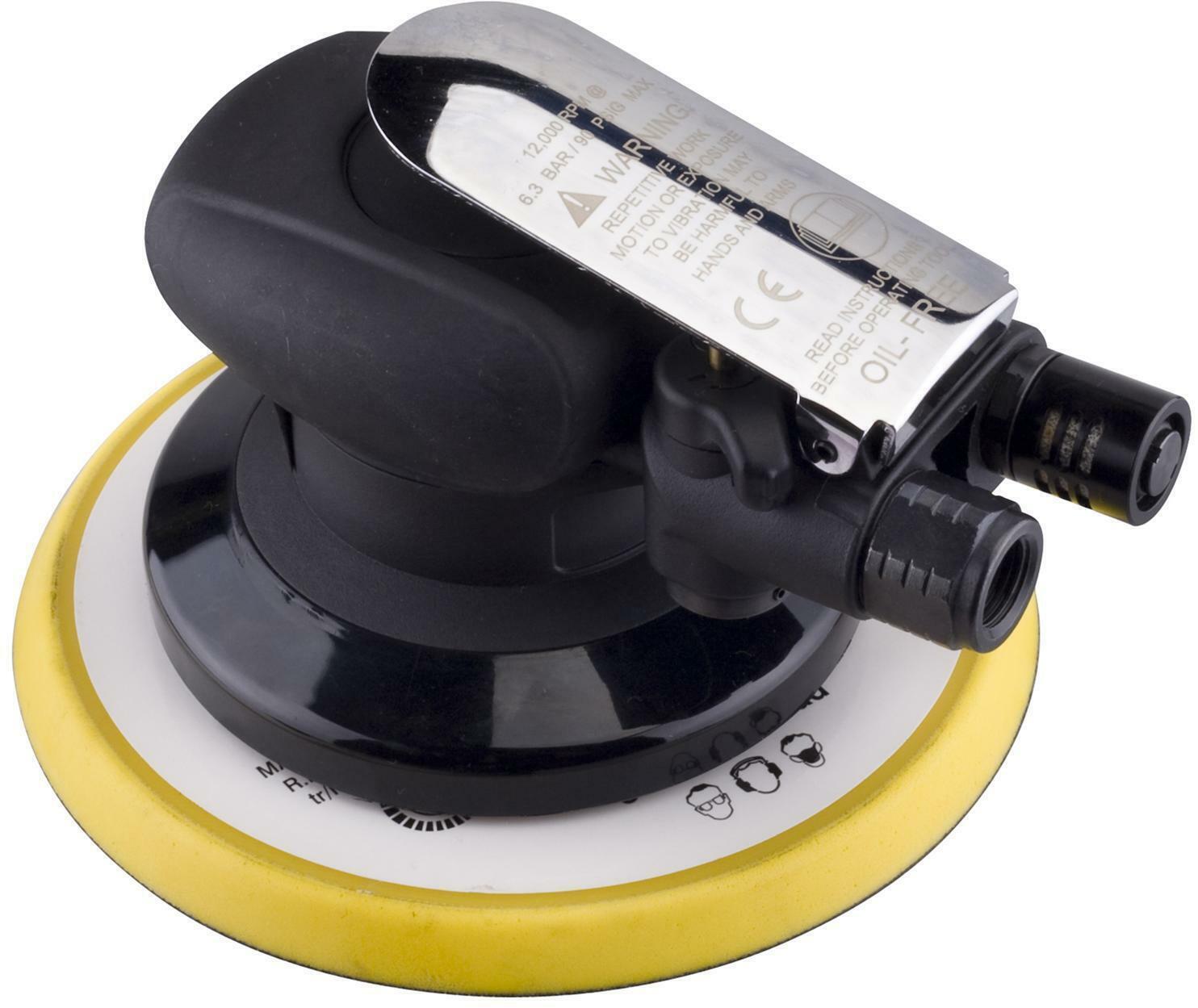 RED ROOSTER RRI-6150-5NV pneumatische handpalmschuurmachine 150mm | Klium