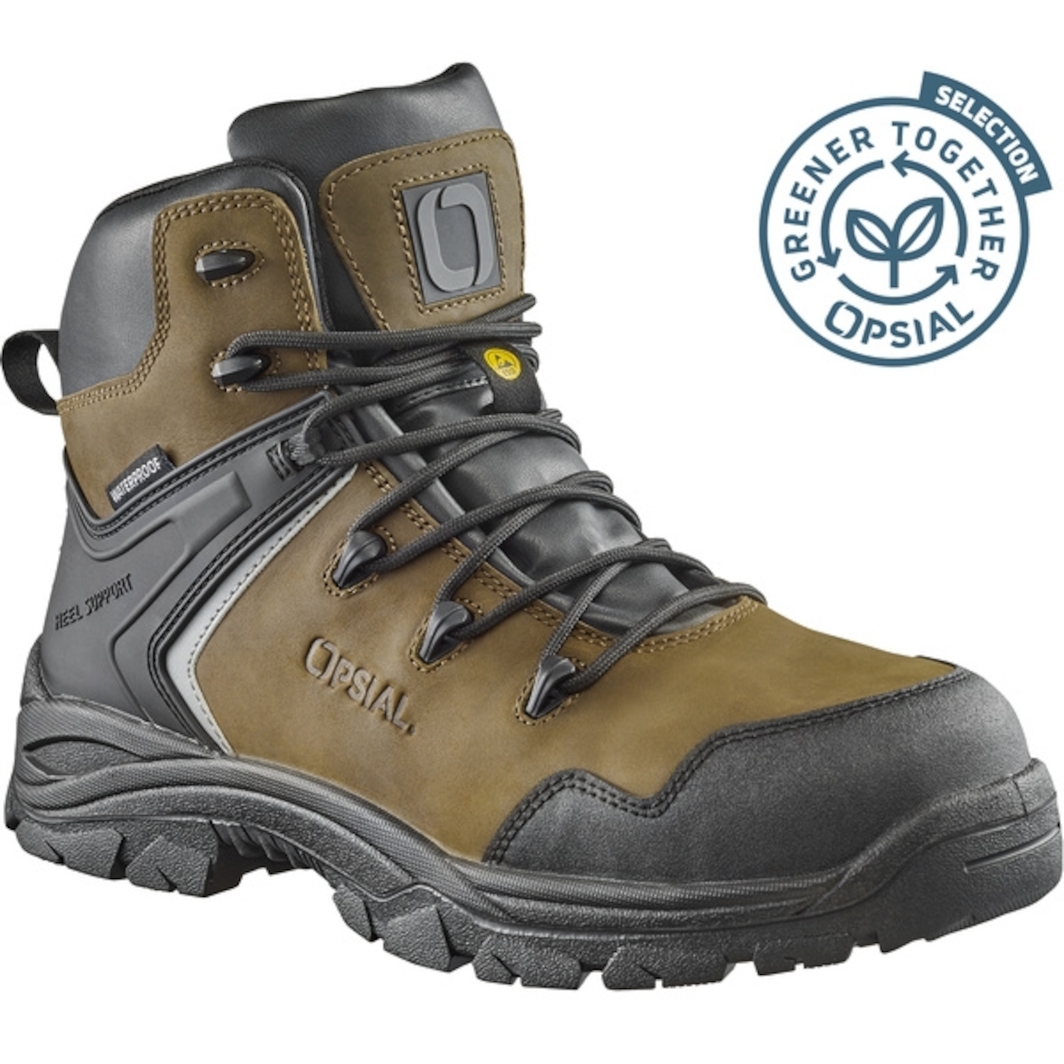 OPSIAL STEP'FOREST OGT ESD S7S FO LG HRO CI SR safety shoe high (brown ...
