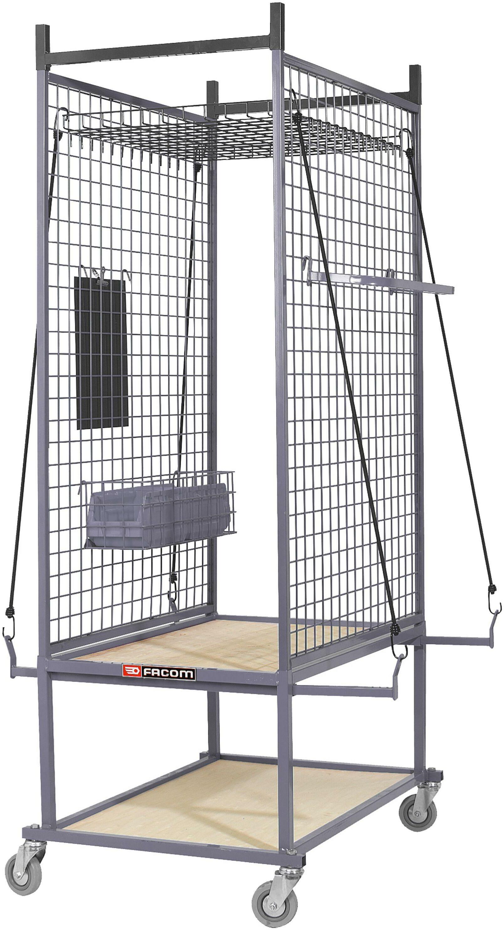 FACOM CR.S1 rack on castors for storing bodywork parts | Klium