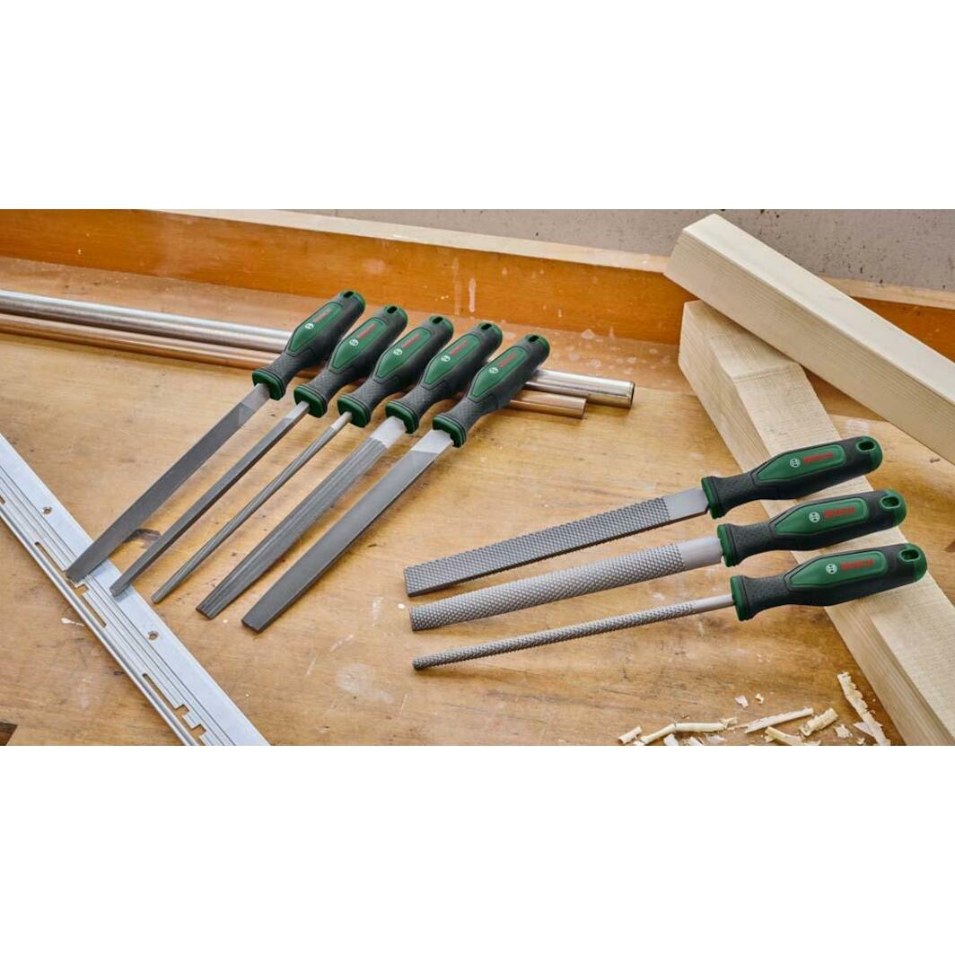 BOSCH 1600A03DS1 triangle metal file 200mm/8" | Klium