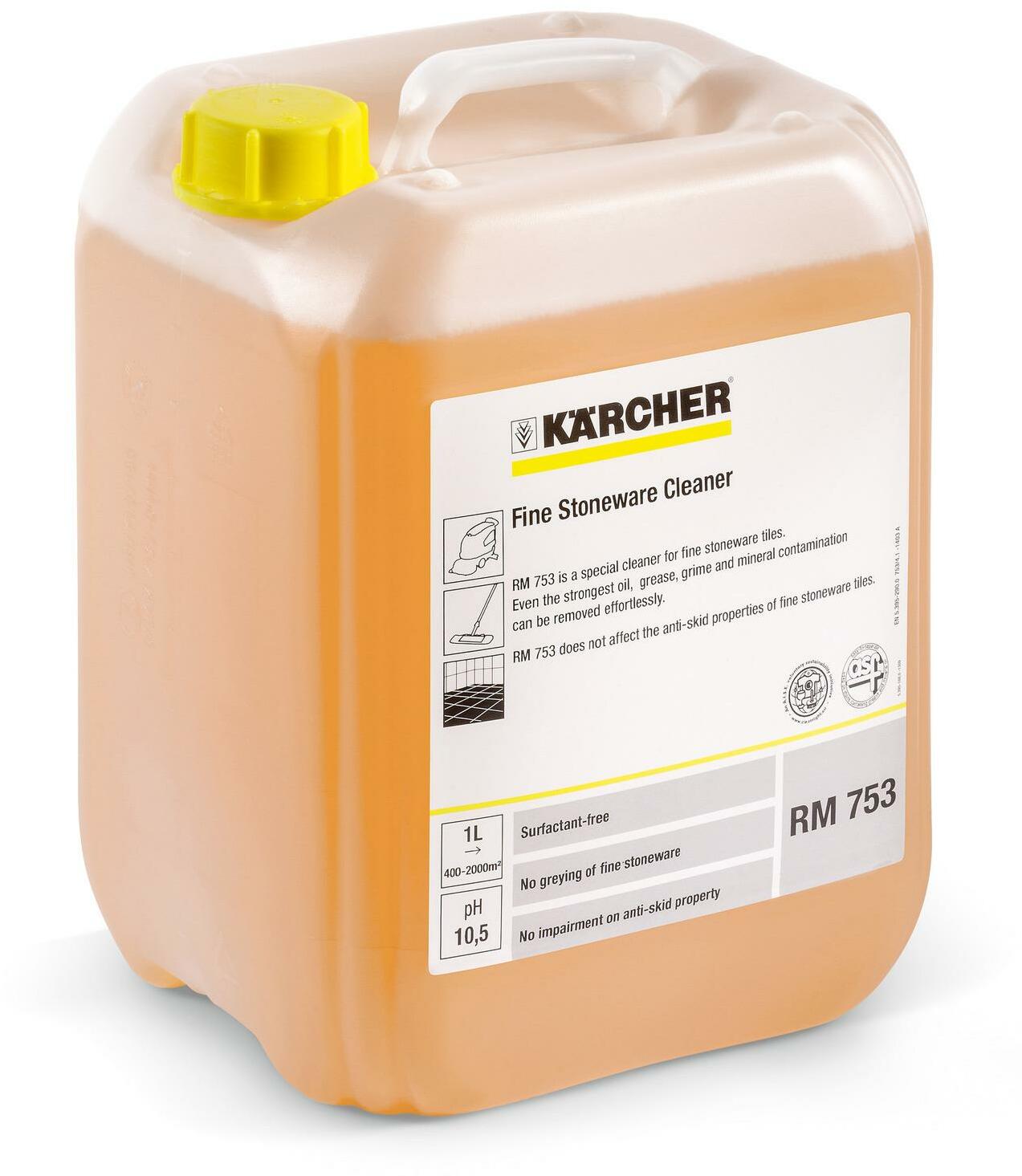 KARCHER PRO RM 753 cleaner for porcelain tiles (10 l) - 62950820 | Klium