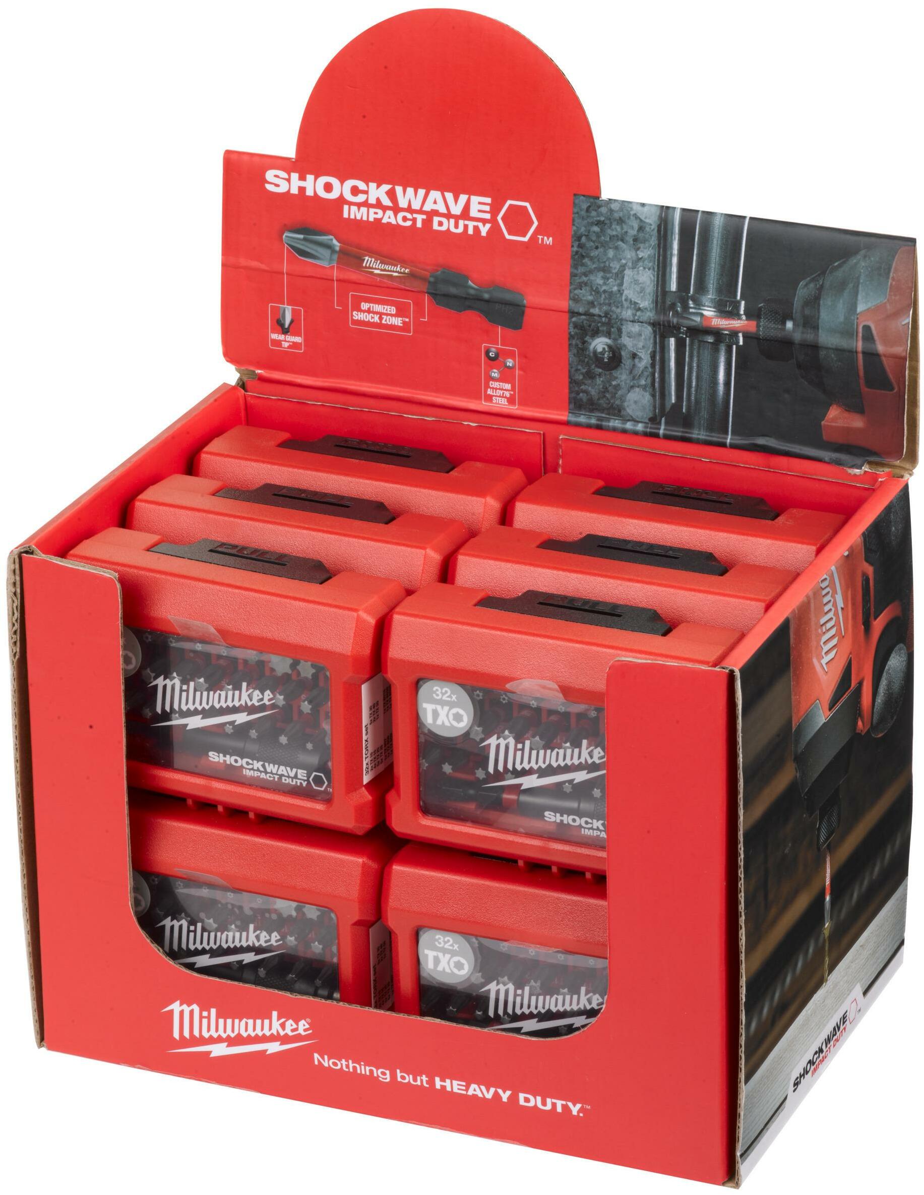 MILWAUKEE 4932471586 SHOCKWAVE IMPACT DUTY Torx bitset 32-delig