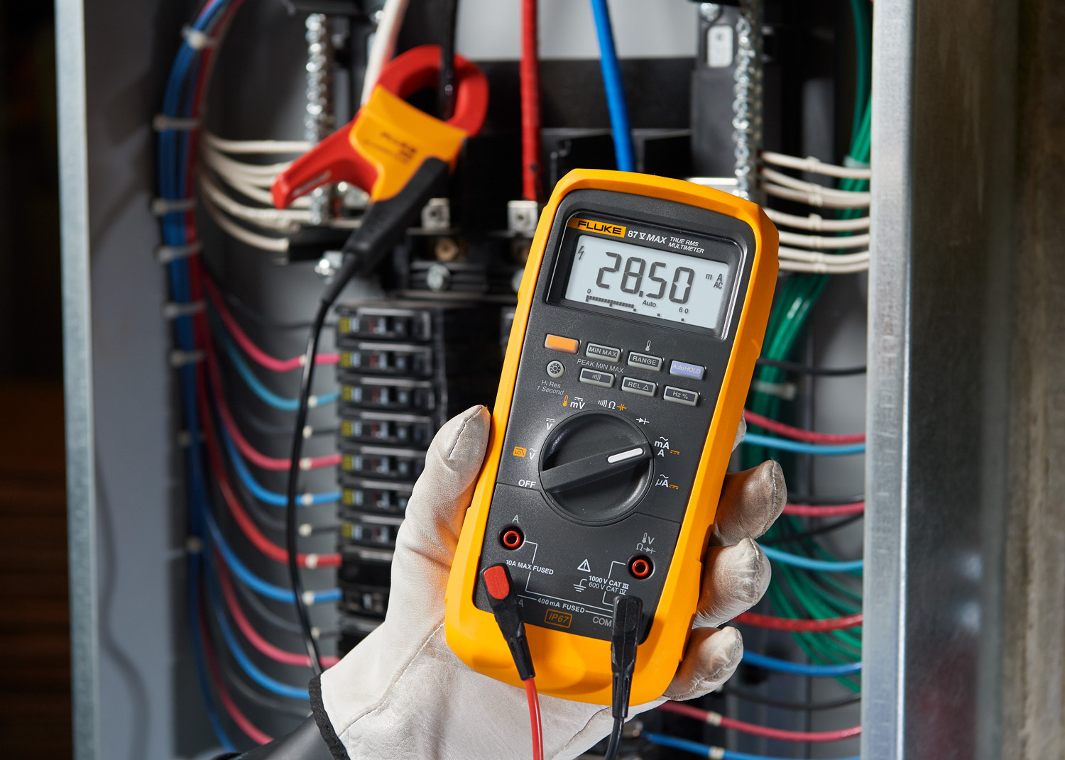 FLUKE 87V MAX True-RMS digitale multimeter - 5140033 | Klium
