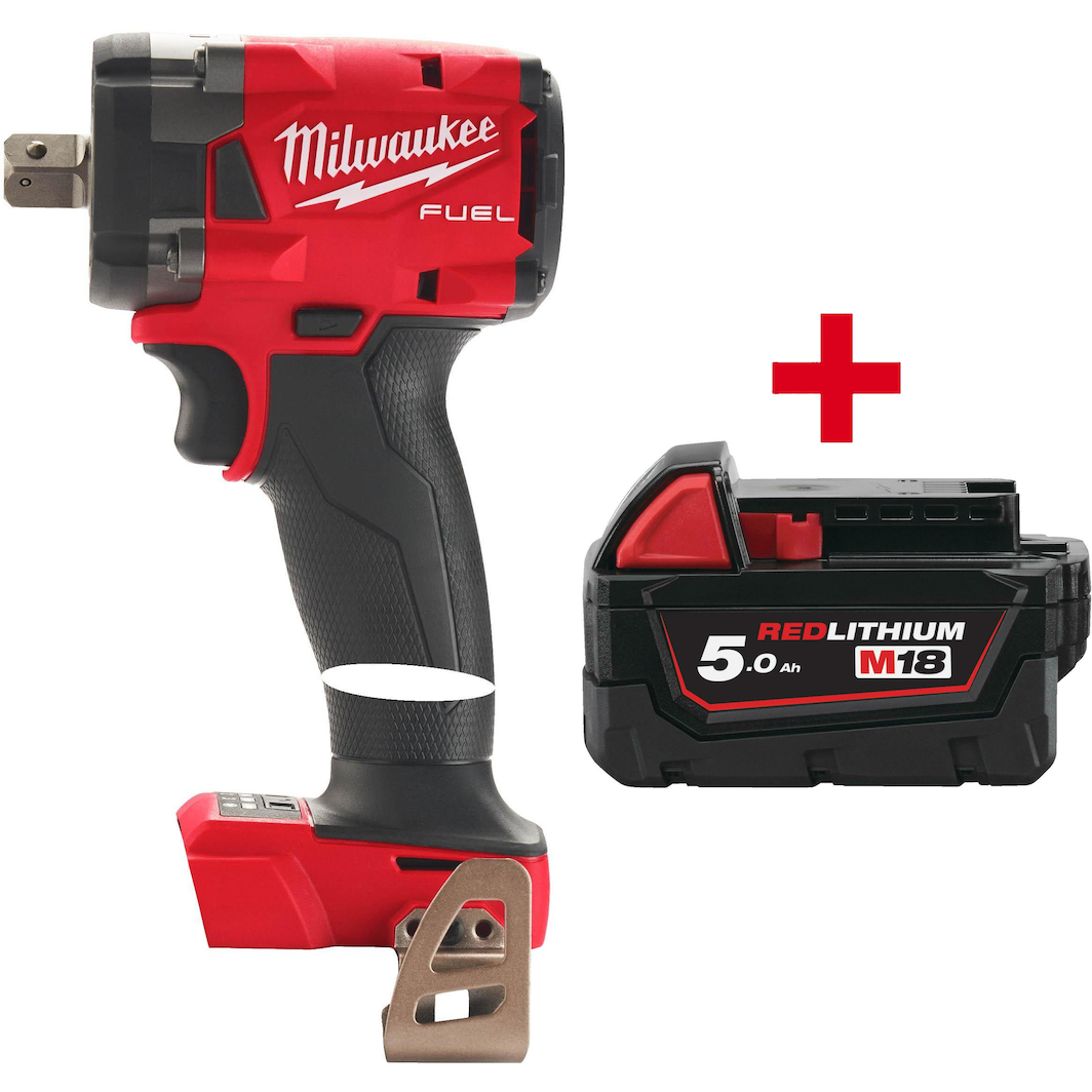 MILWAUKEE M18 FIW2P12-0X FUEL compact cordless impact spanner 1/2" with ...