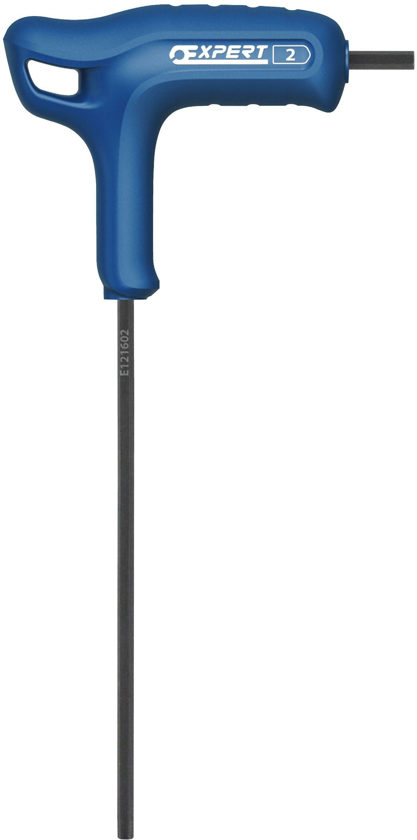 EXPERT E121602 Allen spanner with handle hexagonal metric 2 mm | Klium