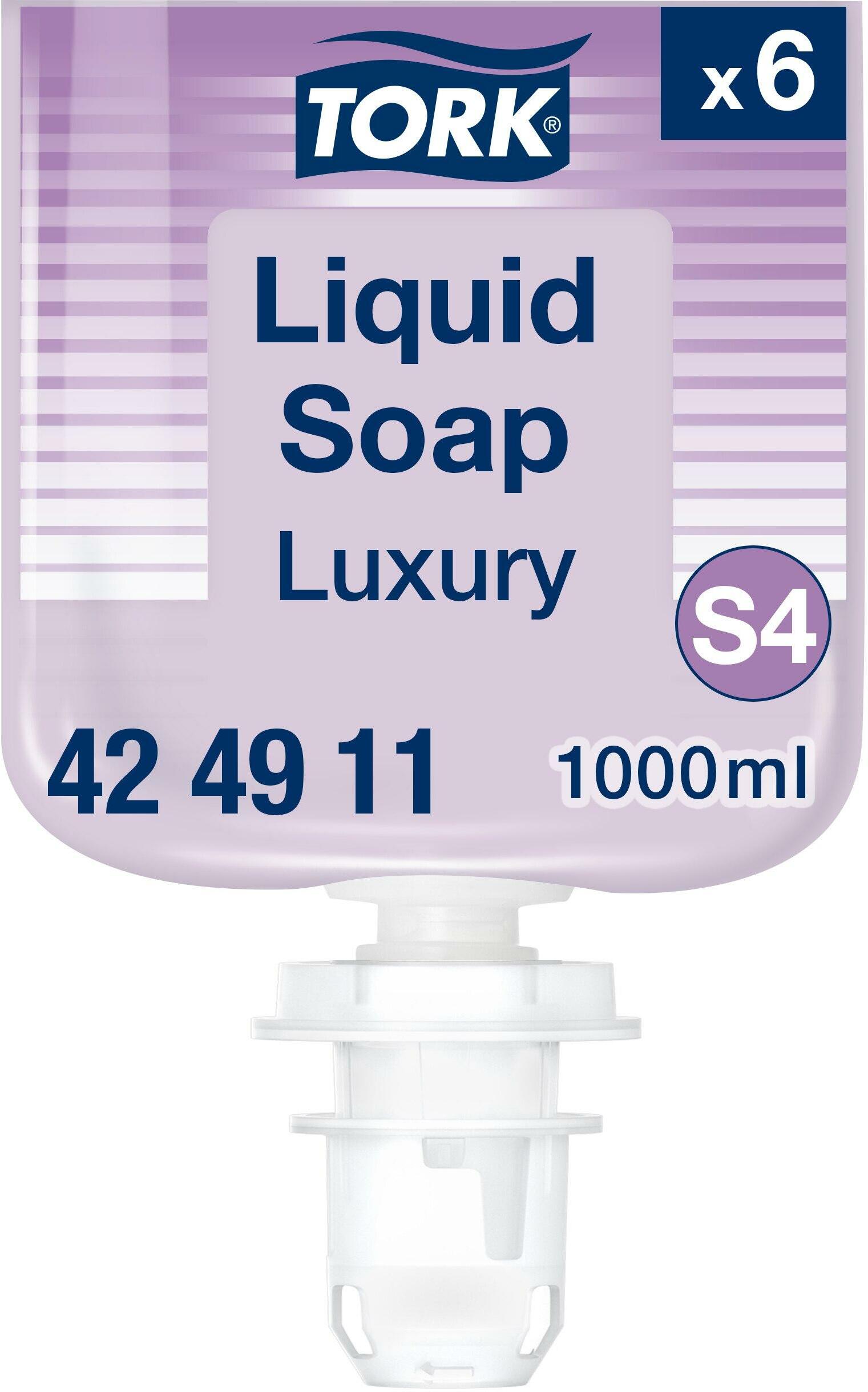 TORK 424911 luxury liquid hand soap, S4 | Klium