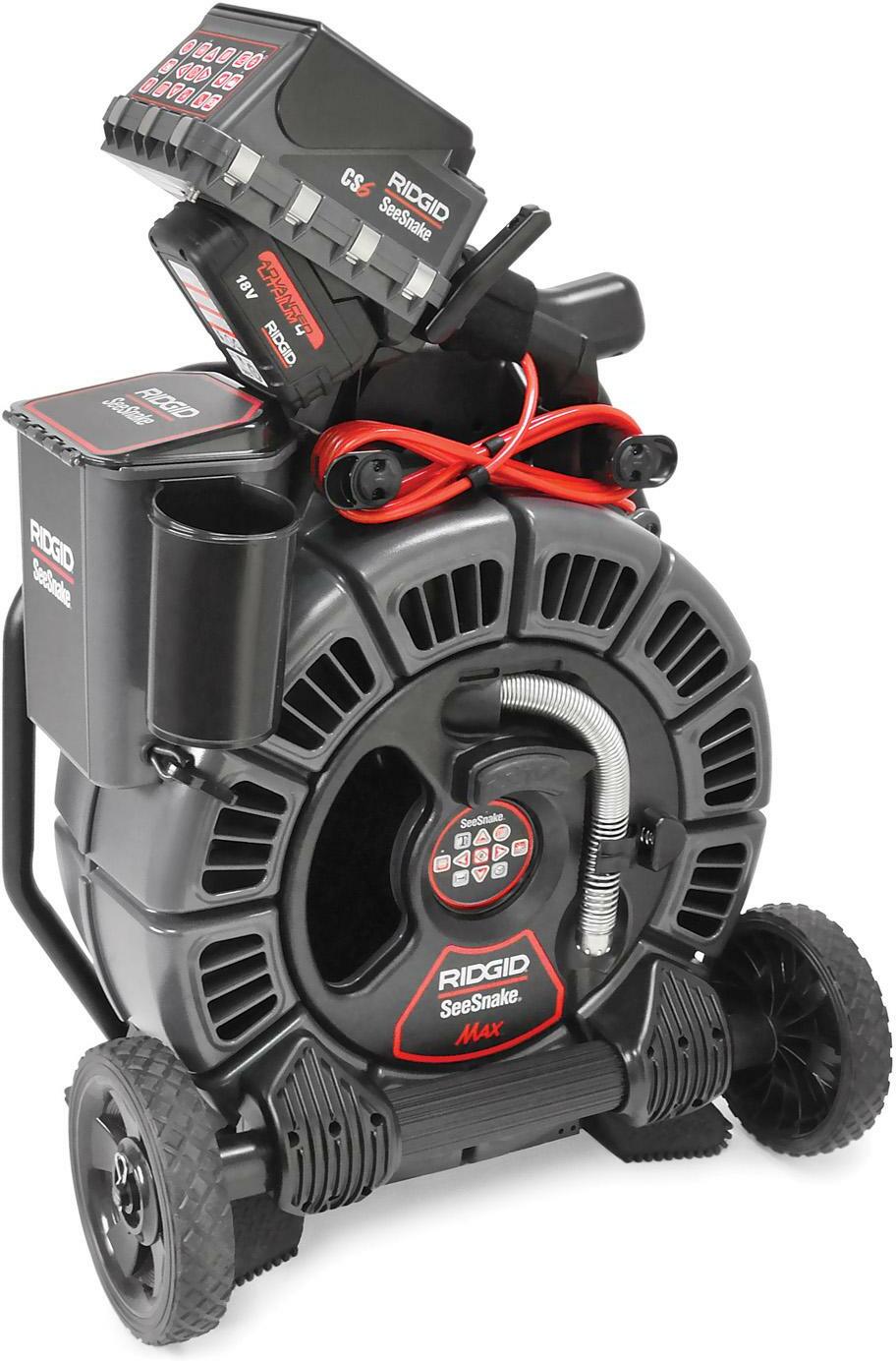 RIDGID SeeSnake MAX rM200A camerasysteem met D2A-trommel en CS6x VERSA ...