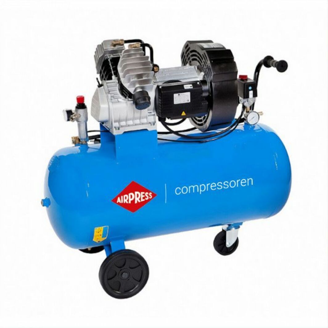 AIRPRESS LM 100-410 compressor 10 bar 3 pk/2.2 kW 197 l/min 100 l ...