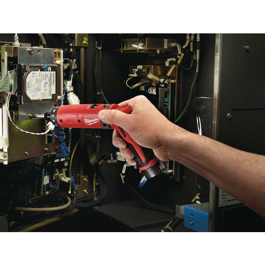 MILWAUKEE D-202B M4 inline accu-schroefmachine (2x 2,0Ah accu + lader) - 4933440475 | Klium