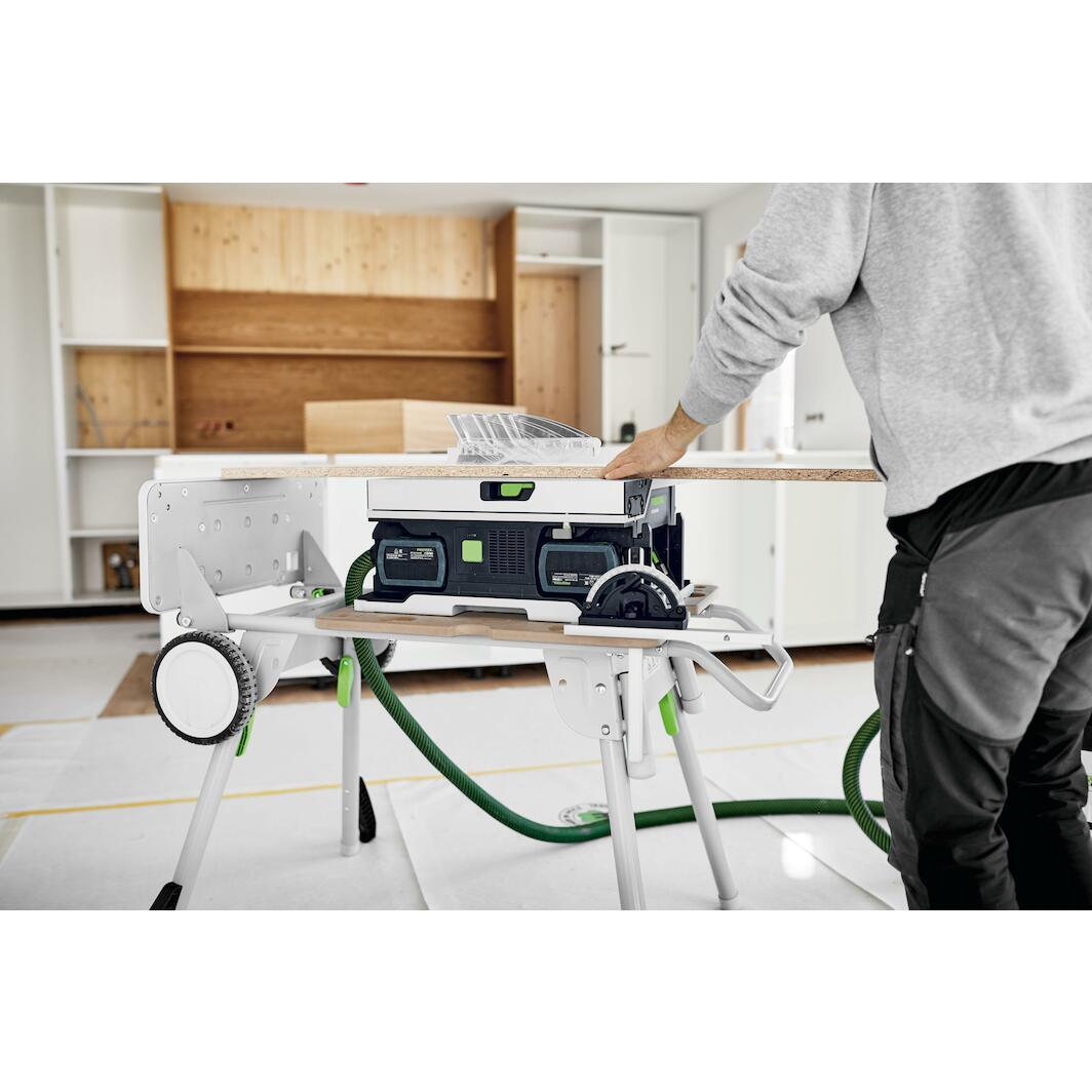 FESTOOL CSC SYS 50 EBI-Set 2x18V accu-tafelcirkelzaag met onderstel UG-CSC-SYS (2x 5,0Ah accu ...