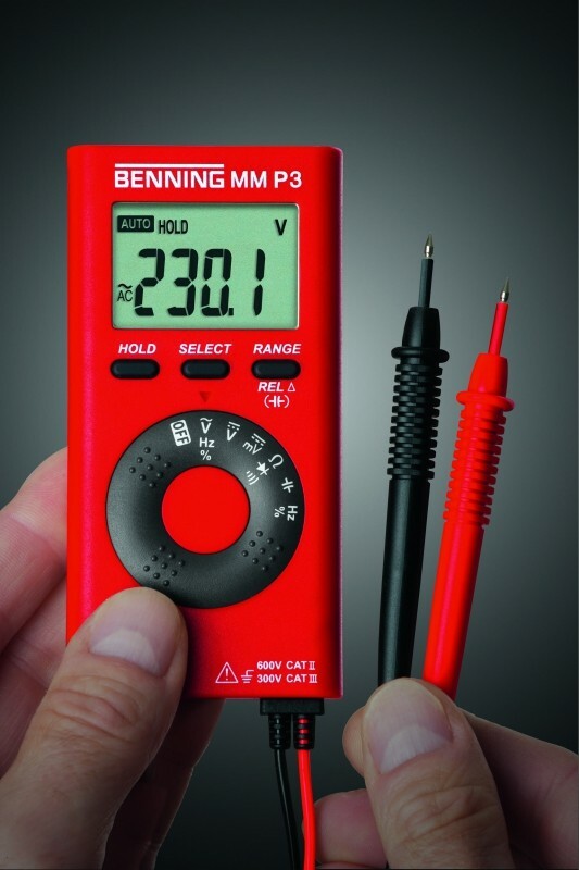 BENNING MM P3 pocket-sized digital multimeter - 3093200403 | Klium