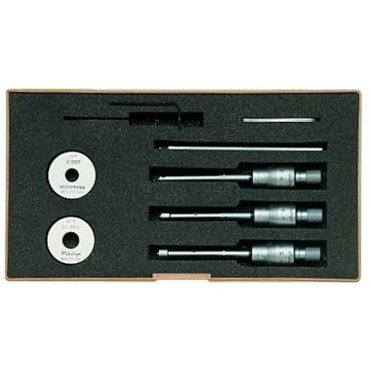 MITUTOYO 368-911 inner screw size set with 3-point measurement 6-12mm 3-piece | Klium