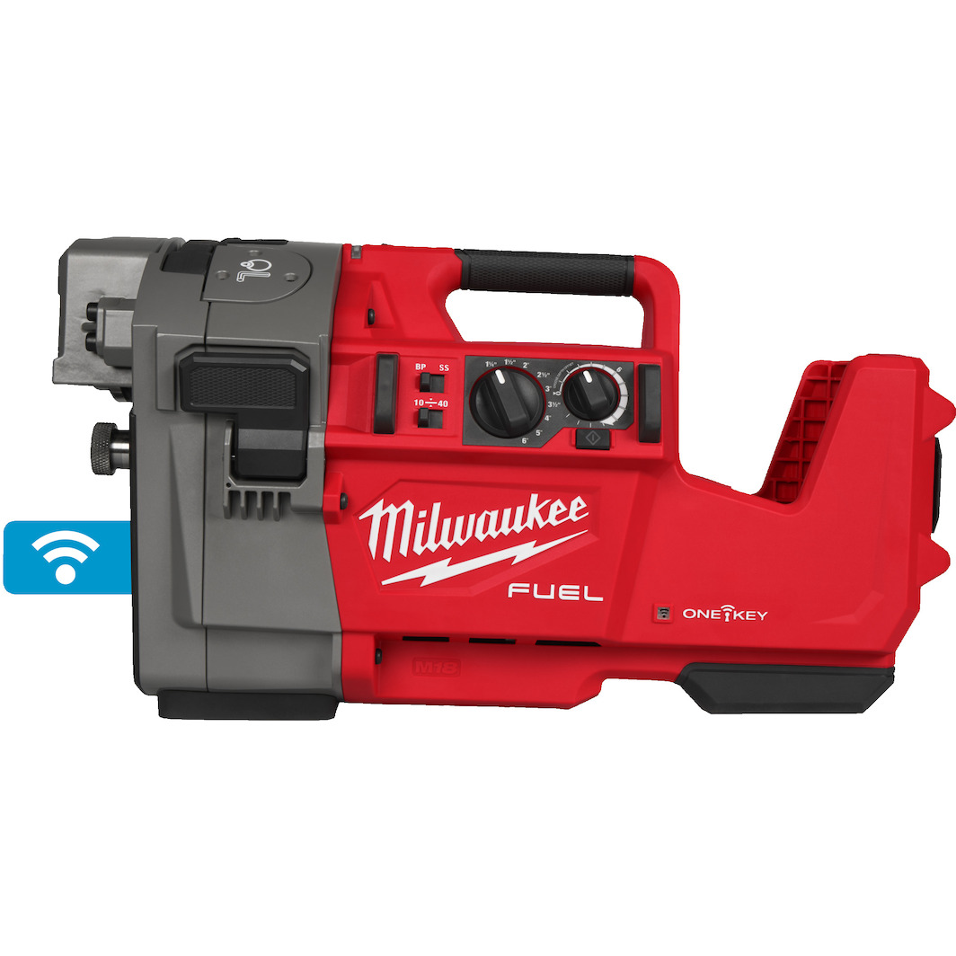 MILWAUKEE M18 FRGRO2-0C FUEL cordless roller groove machine 2" in case ...
