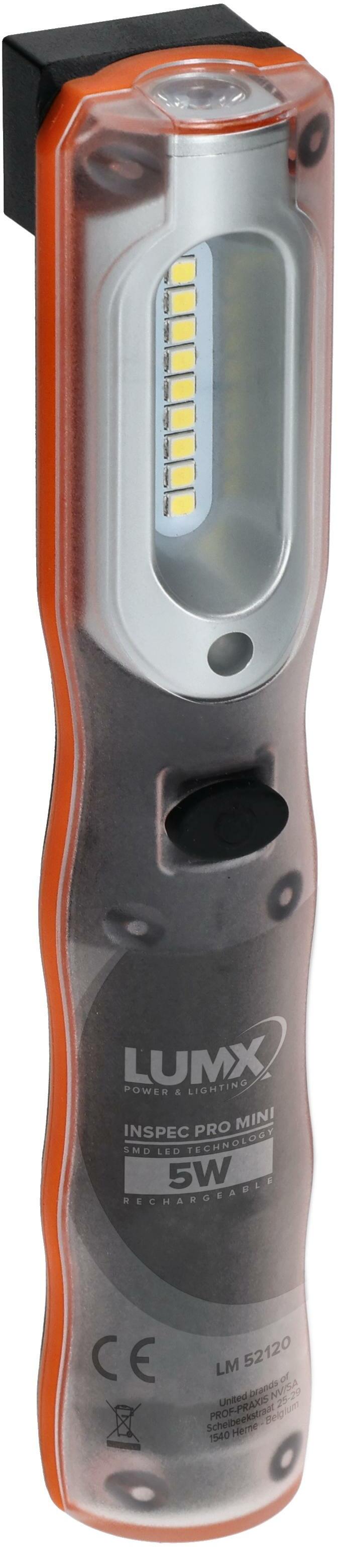 LUMX INSPEC PRO MINI Lampe d'inspection LED 500 lumens + 150 lumens ...