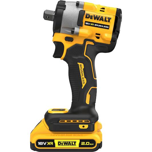 DEWALT DCF922D2T-QW 18V XR Brushless 1/2" compact cordless impact ...