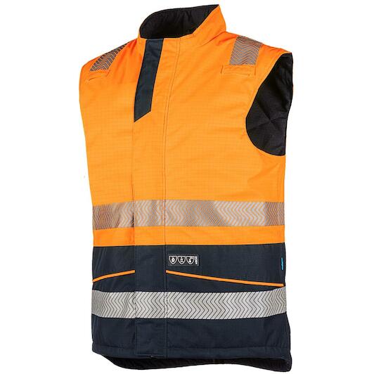 SIOEN VIKJA 9375 flame-retardant and anti-static signalling waistcoat ...