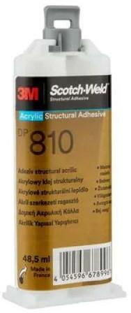 3M - SCOTCH-WELD DP810 low-odour acrylic glue, green, 48.5 ml, Label1 ...