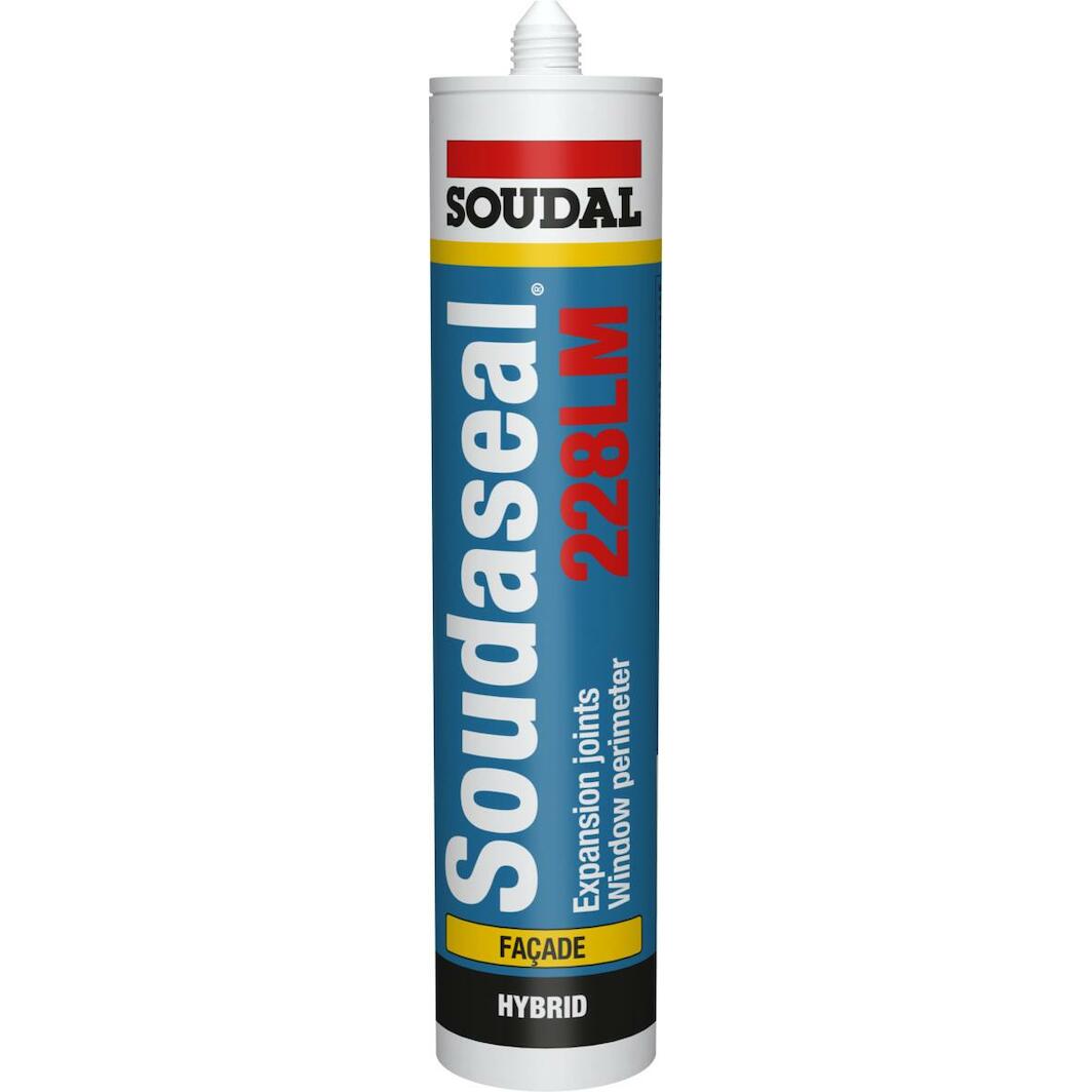 SOUDAL SOUDASEAL 228 LM adhesive and jointing sealant Traffic white RAL ...