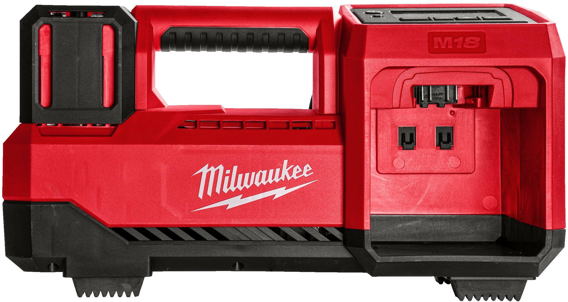 MILWAUKEE M18 BI-0 cordless tyre compressor (without battery and ...