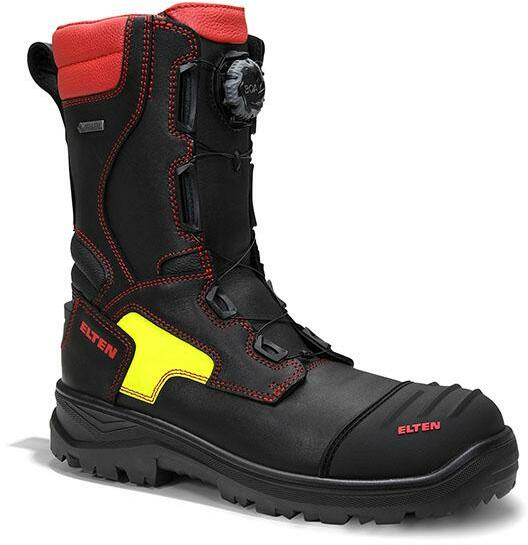 ELTEN COLIN GTX BOA ESD F2A fireman's boot (black-red) - 89631-35 | Klium