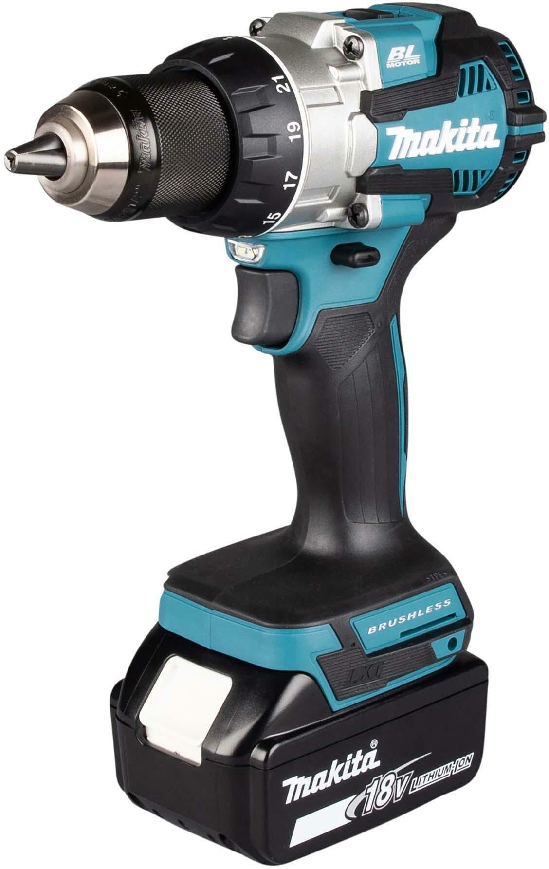 MAKITA DDF489RTJ 18V LXT accu-schroefboormachine 13mm in MAKPAC II (2x ...