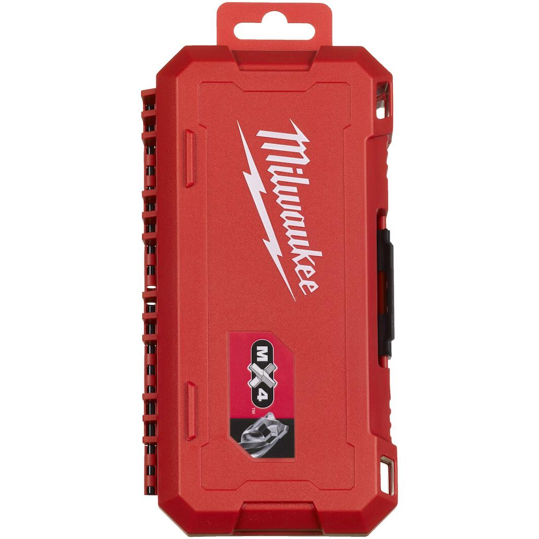 MILWAUKEE 4932500060 SDS-PLUS drill bit set MX4 in PACKOUT-Ready Box 7 ...