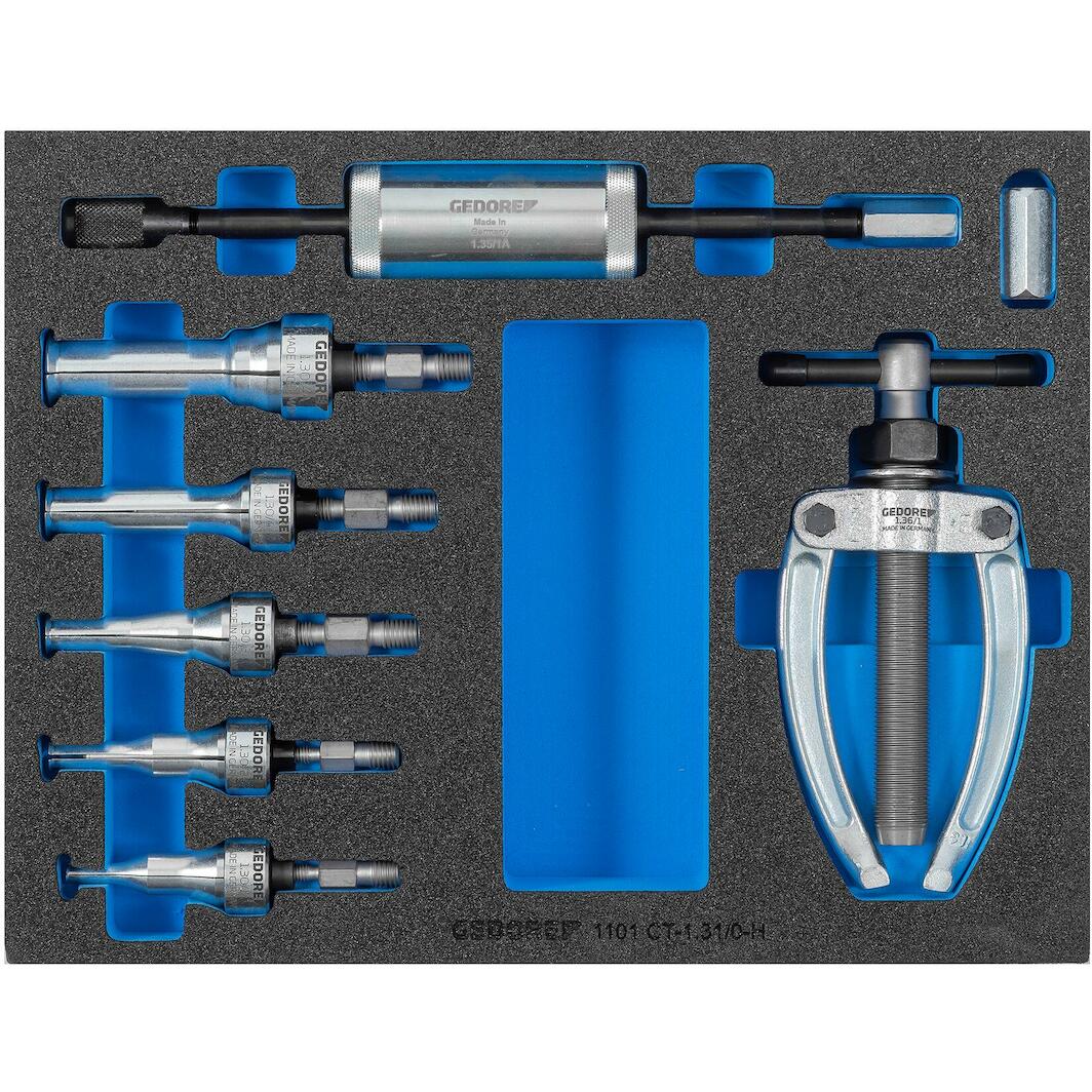 GEDORE 1101 CT-1.31/0-H interior pull-out set in CT module - 3461742 ...