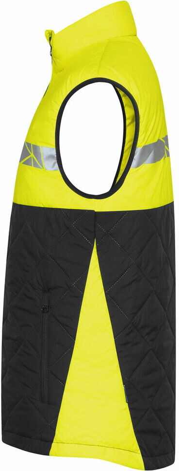 PROJOB 7700 bodywarmer (black/yellow) - 647700-9910-3 | Klium.nl