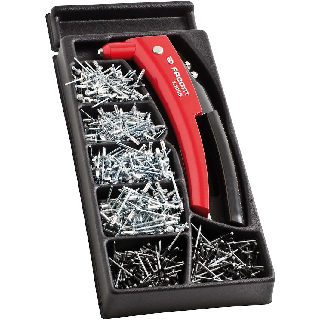FACOM MOD.Y105 blind riveter with nails in module