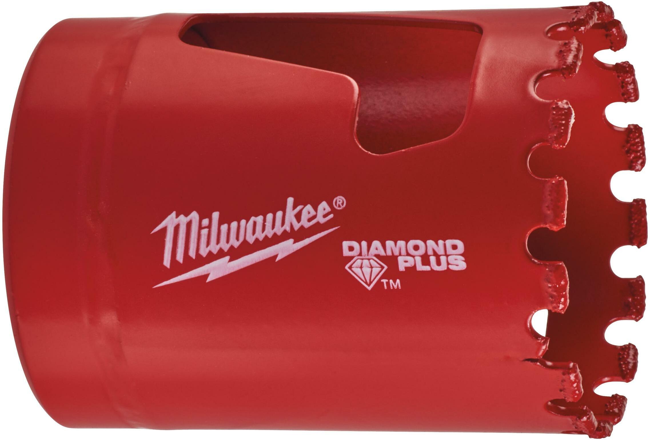 MILWAUKEE 4932500116 diamond core drill DIAMOND PLUS HEX wet/dry 38 mm ...