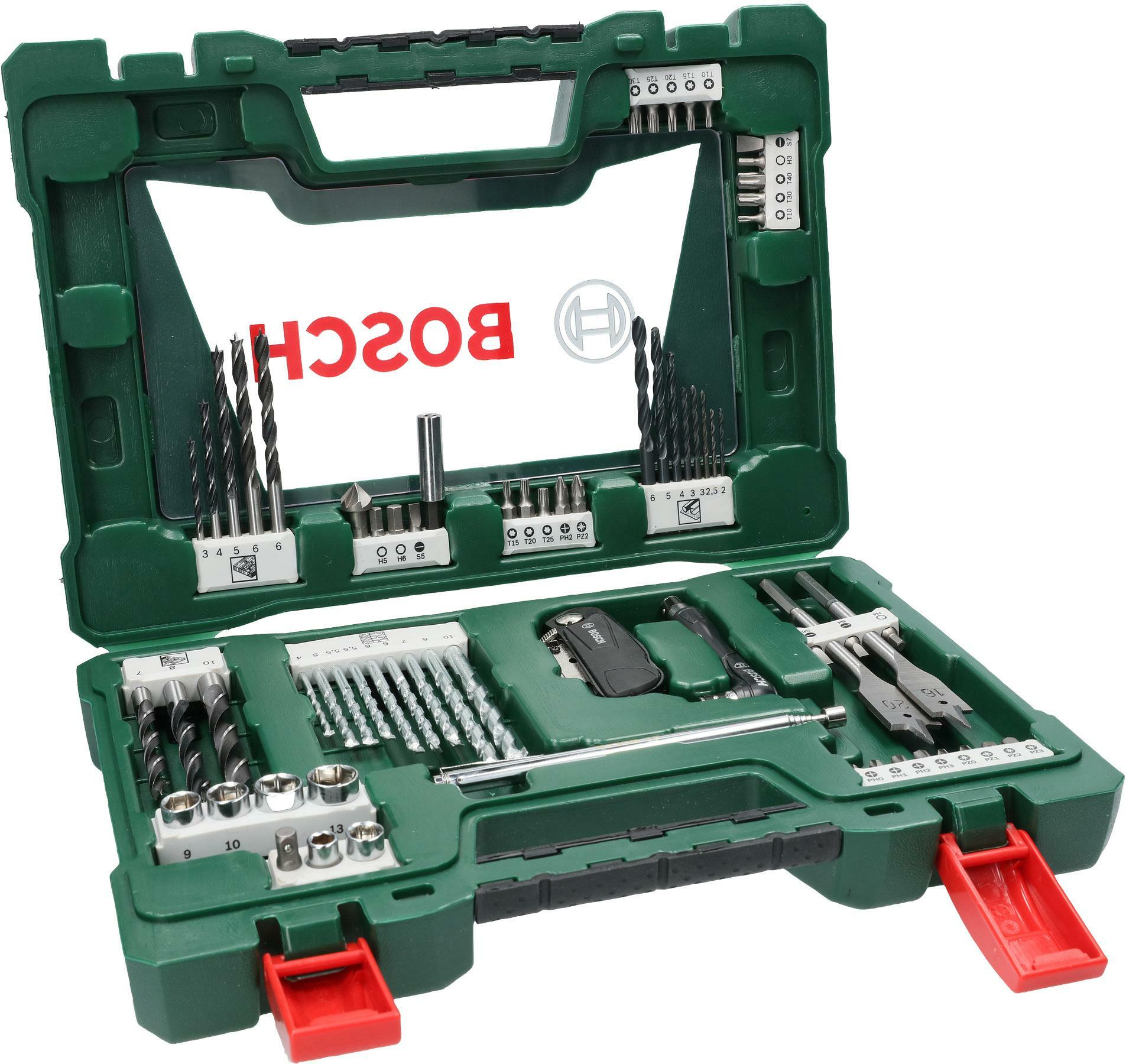 BOSCH 2607017191 V-Line drill and screw bit set in case 68-piece | Klium