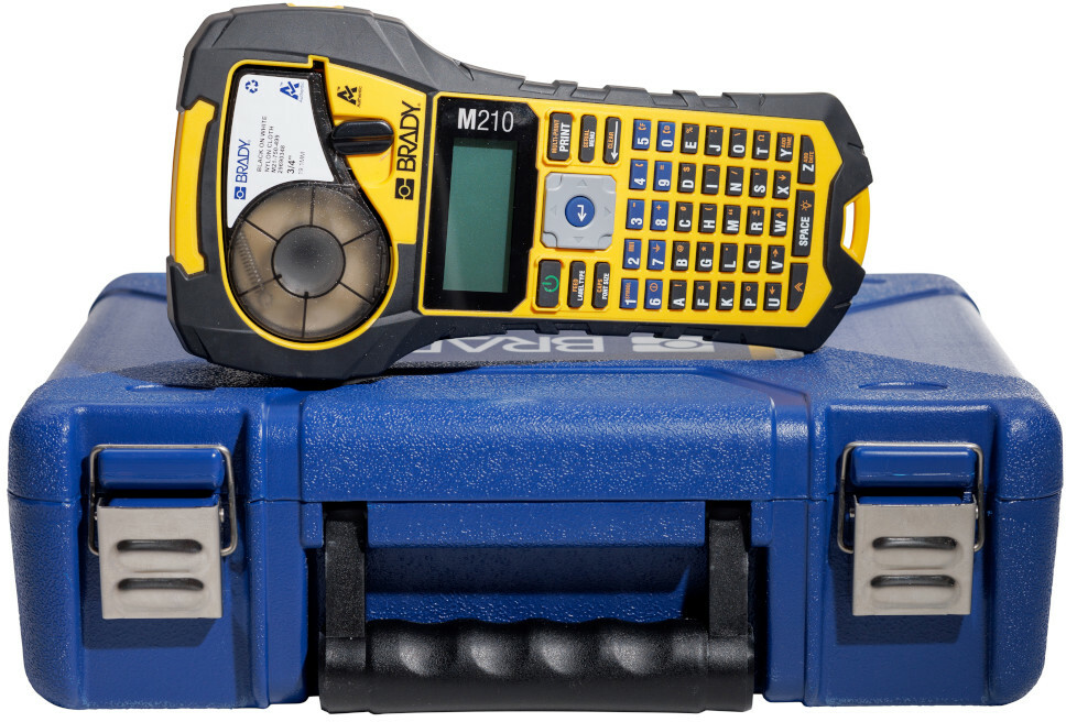 BRADY M210-KIT EU draagbare labelprinterkit EU 203 dpi in draagkoffer ...