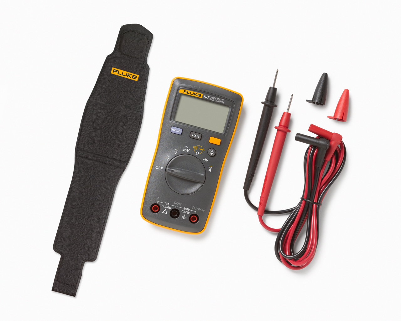 FLUKE 107 multimètre numérique de poche - 6101437 | Klium