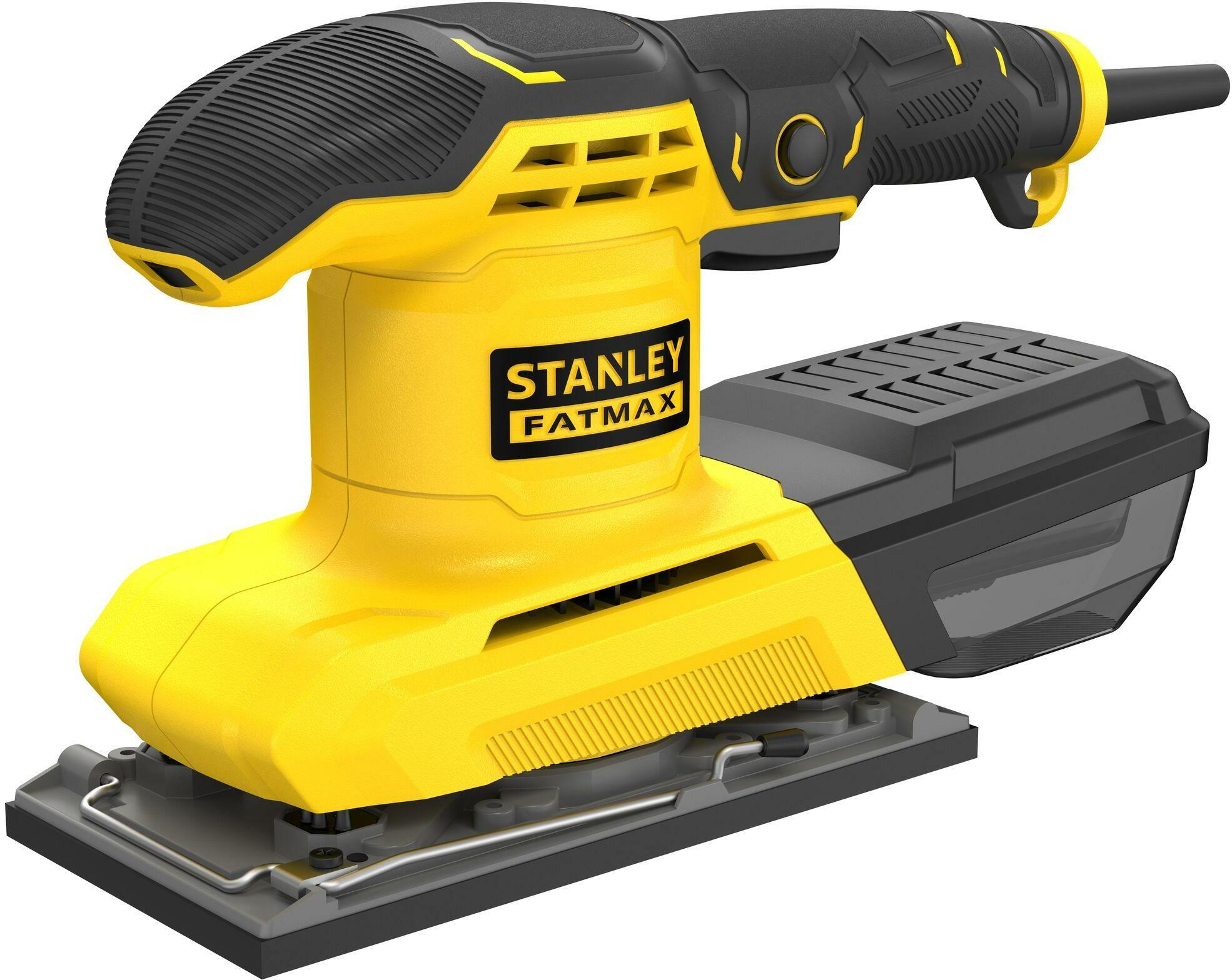 STANLEY FATMAX FMEW214K-QS orbital sander 1/3 sheet 280W in case ...